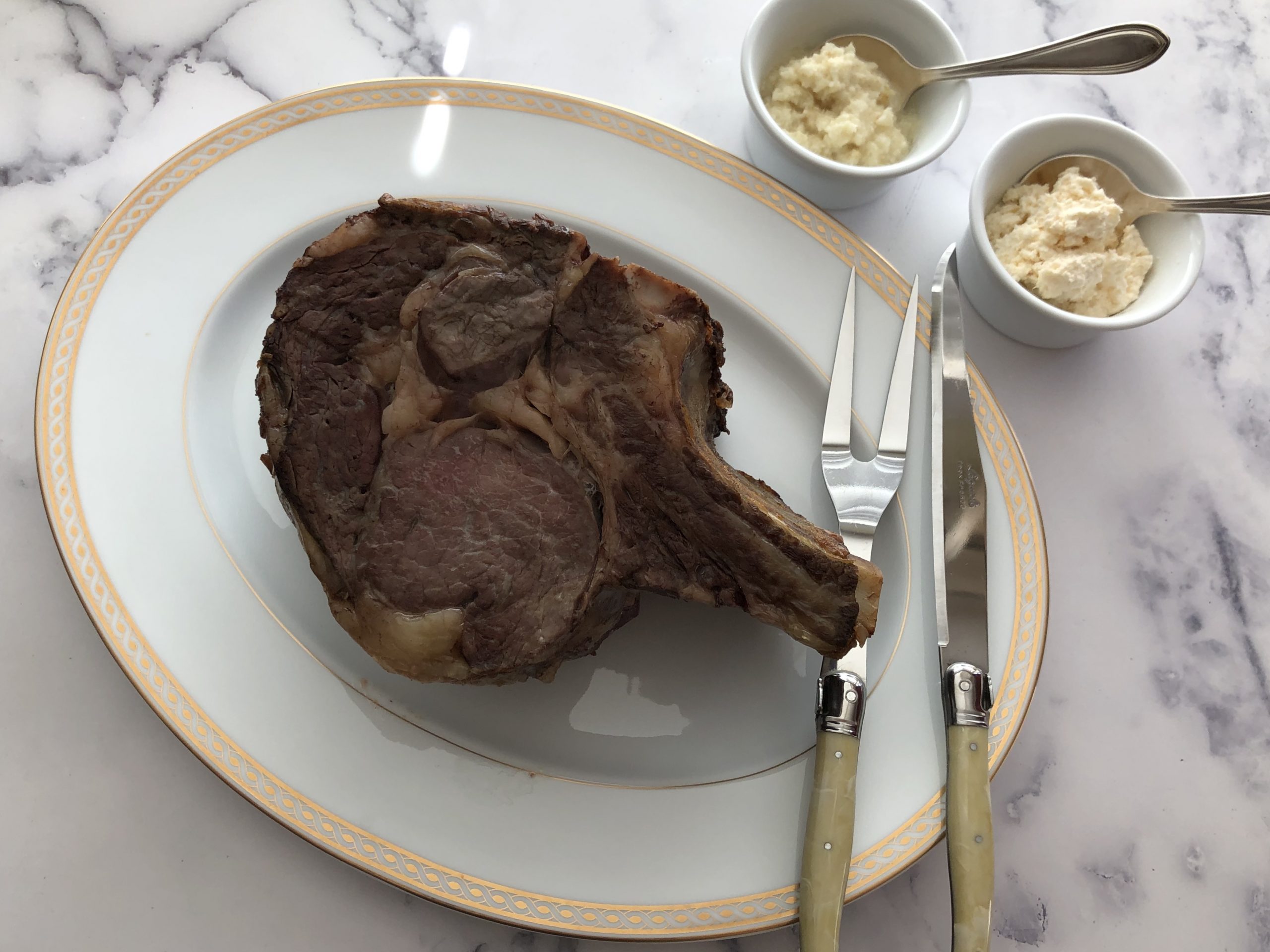 Prime Rib Dinner from Five Crowns – Cupboard Diaries